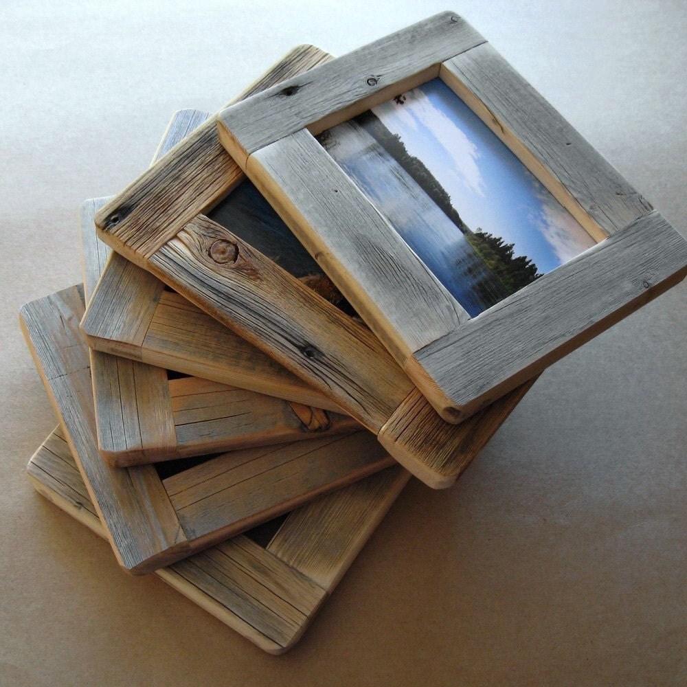 Barnwood FRAME 4 6 Rustic Refined From Aged Reclaimed Wood 