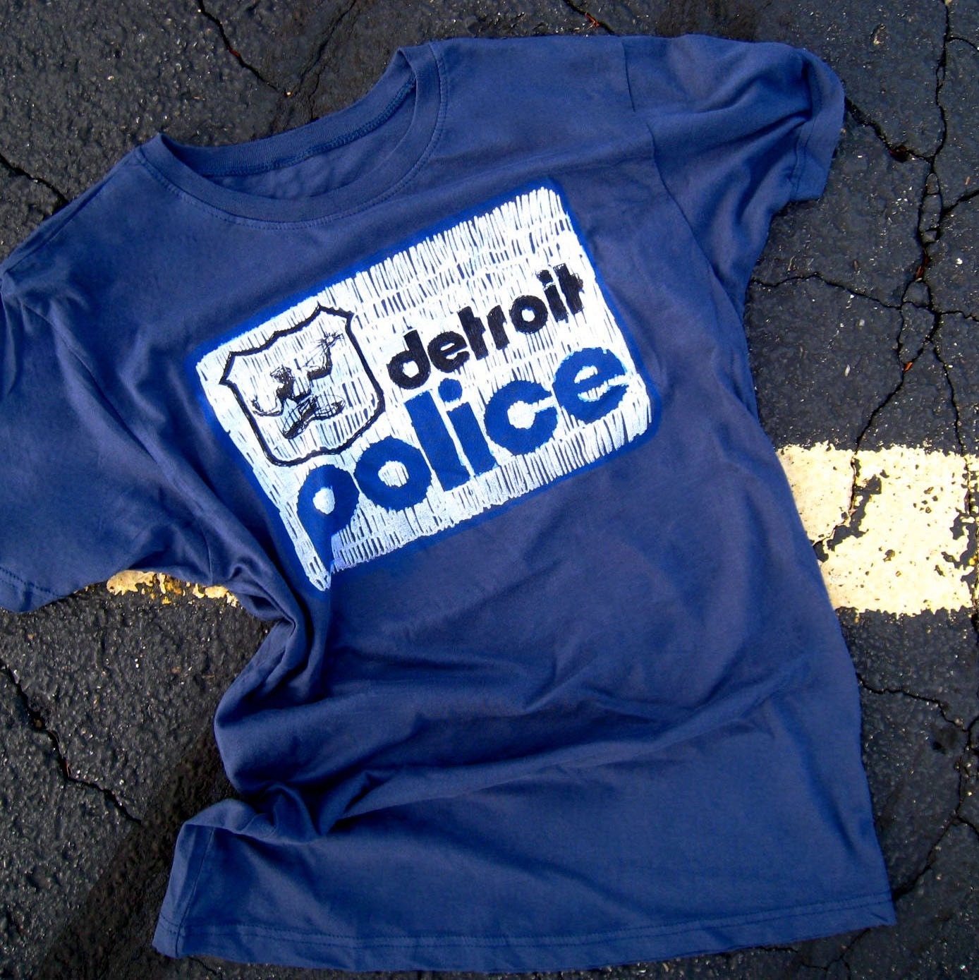 Detroit Police T Shirt By Detroitgt On Etsy