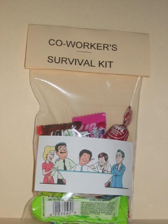 Co Workers Survival Kit Project By Howadorable On Etsy