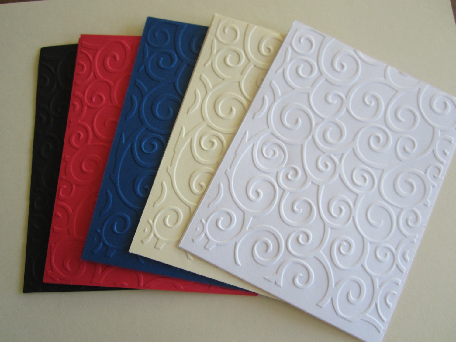 Elegant Swirl Embossed Card Stock Paper By Suppliesoplenty On Etsy Elegant Swirl Embossed Card Stock Paper By Suppliesoplenty On Etsy