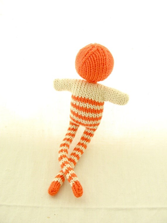 Items Similar To Striped Doll Cuddle Toy On Etsy