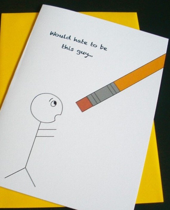 Items Similar To Funny Just Because Greeting Card On Etsy