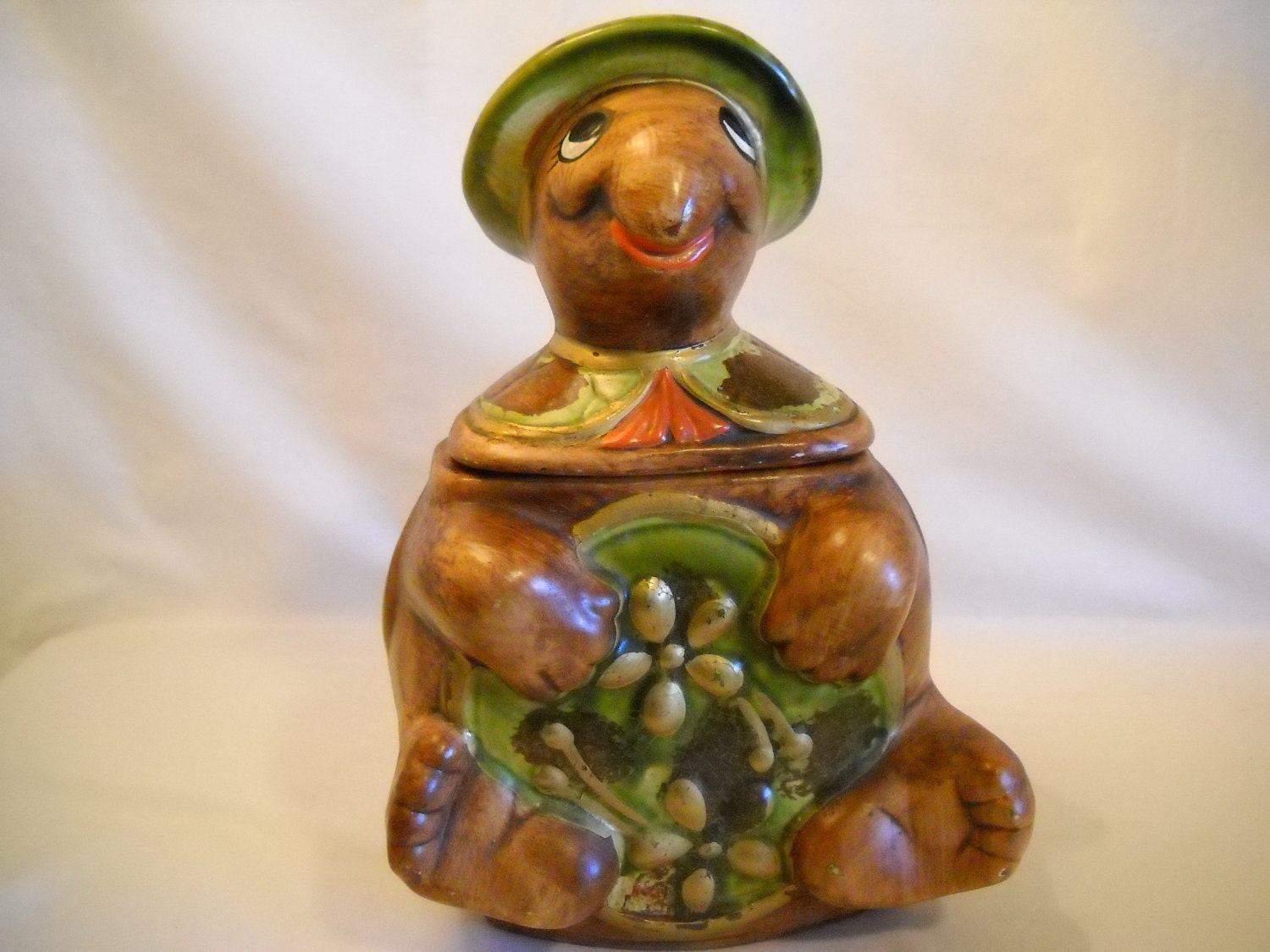 Vintage Turtle Cookie Jar 1960's by SeaPillowTreasures on Etsy Vintage Turtle Cookie Jar 1960's by SeaPillowTreasures on Etsy