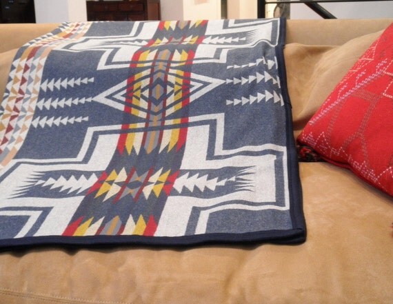 Pendleton Wool Blanket Native American Reversible By Urbancamp