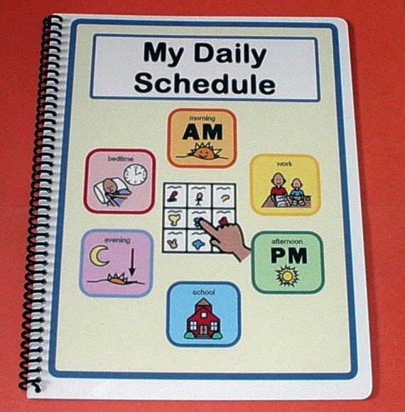 My Daily PECS Schedule Autism Picture Schedule By TheAutismShop