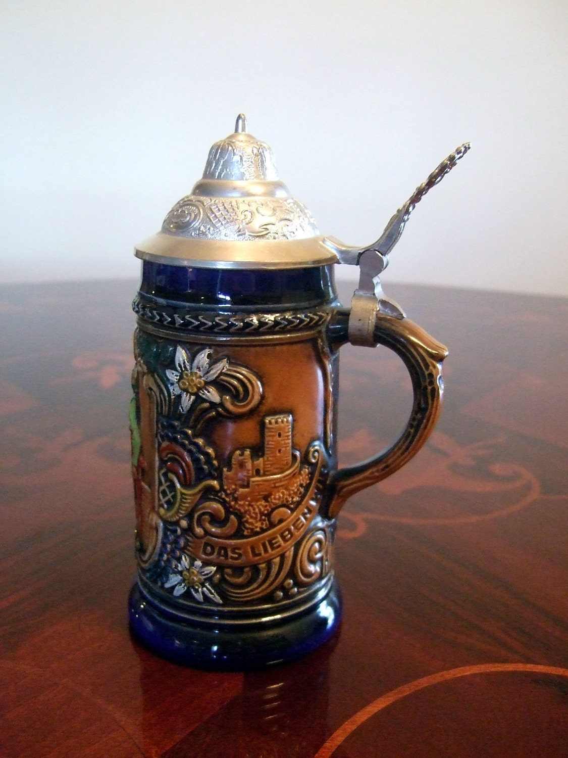 Original Ceramic Gerzit Gerz West Germany Stein by KnightandNole Original Ceramic Gerzit Gerz West Germany Stein by KnightandNole