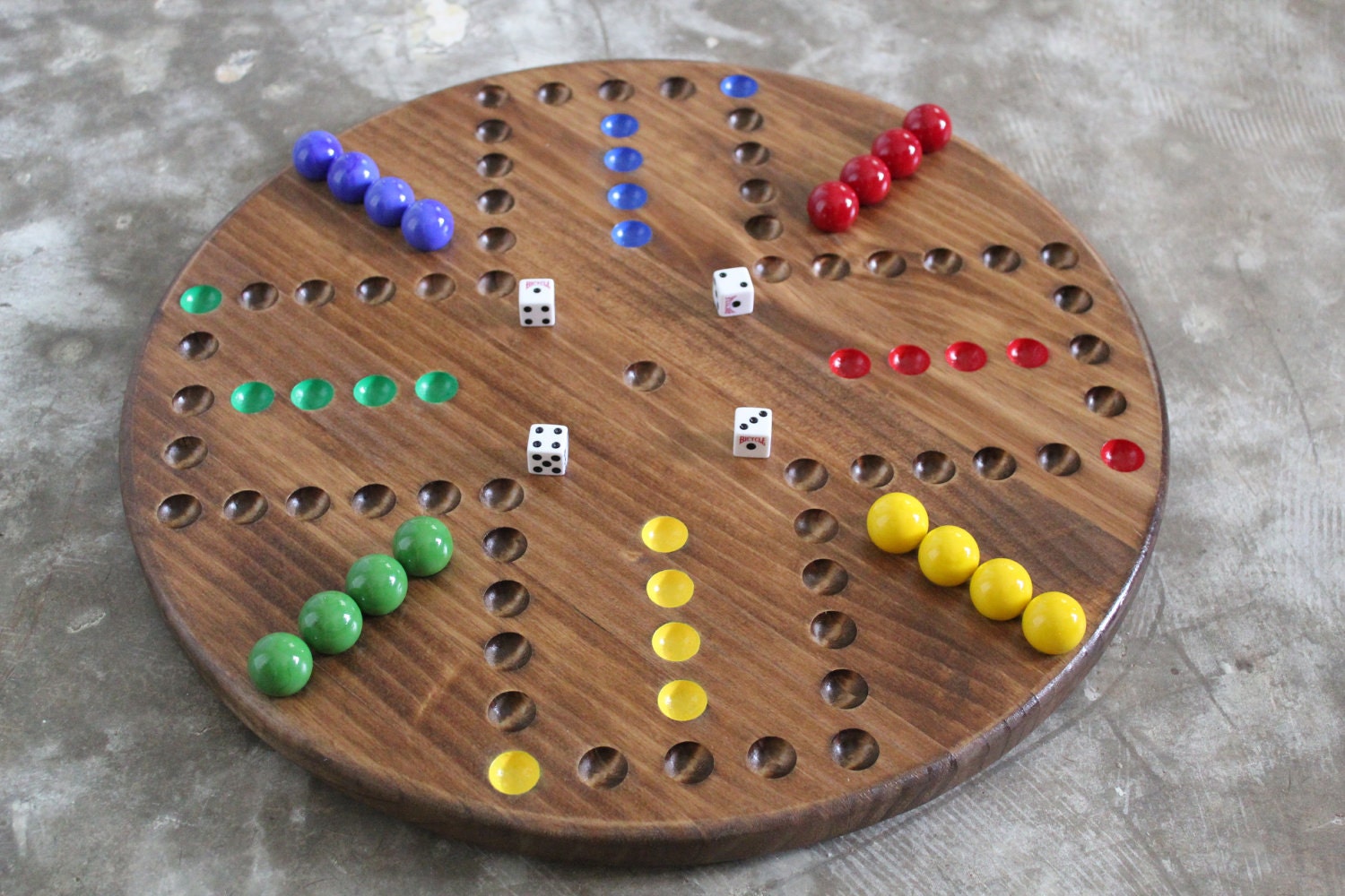 Aggravation Game Board By WoodPoste On Etsy