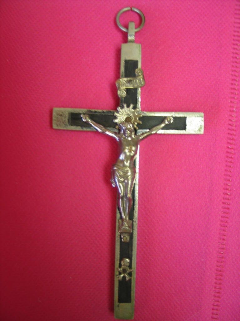 Vintage Large German Crucifix Skull And Bones By Macattakk2000 Vintage Large German Crucifix Skull And Bones By Macattakk2000
