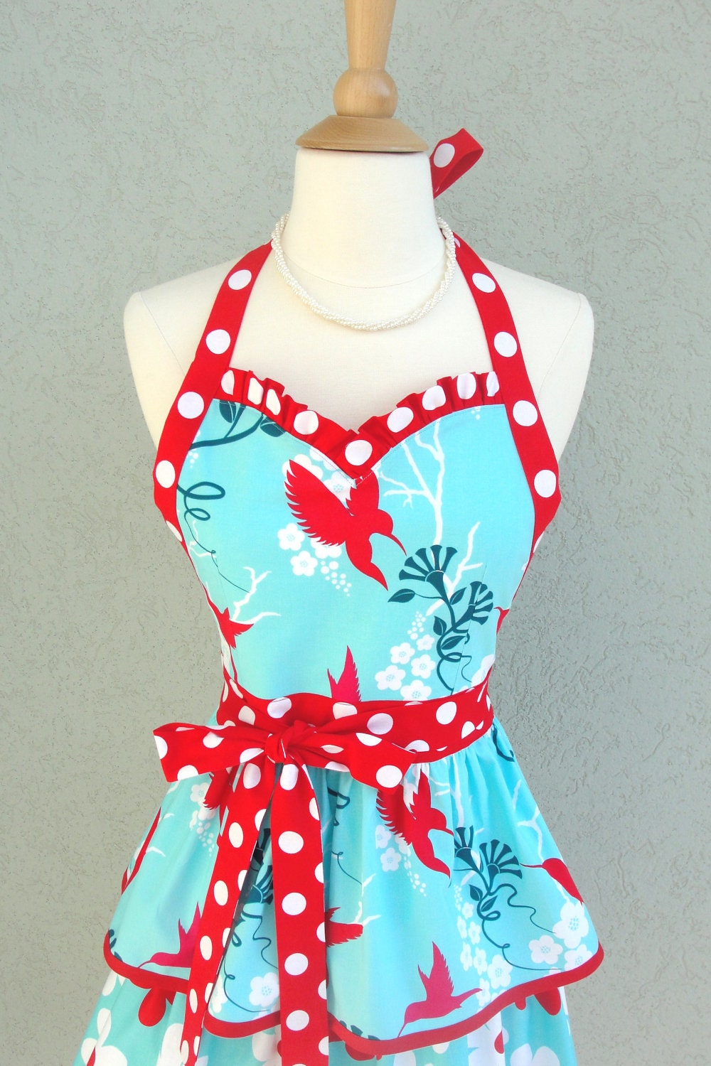 Pattern Flirty Sweetheart Double Ruffled By Bernicesdesigns