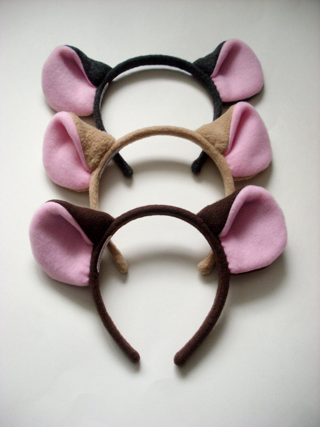 Mouse Or Rat Ears Headband Choose Any Color By Lolicrafts On Etsy