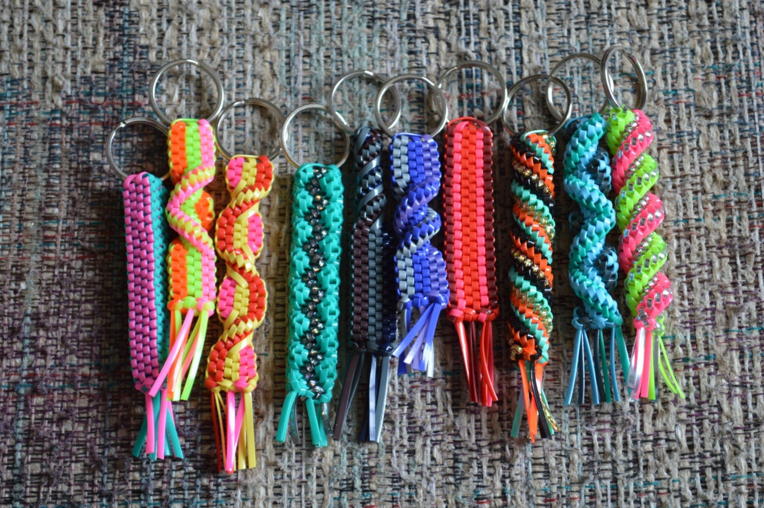 Lot Of 10 Rexlace Boondoggle Gimp Plastic By LaurasBeadCreations