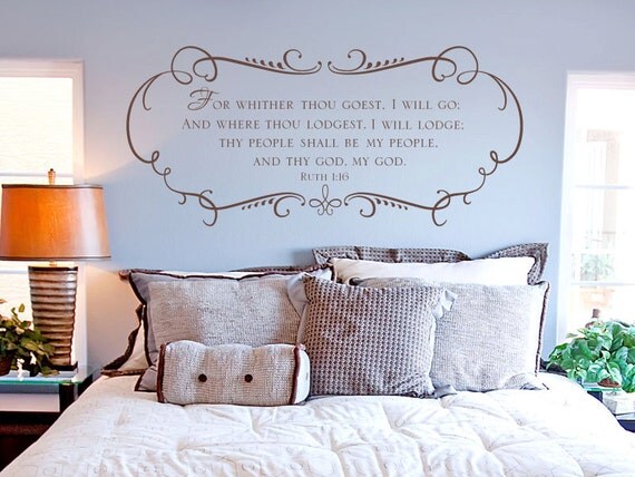Items Similar To Ruth 1 16 For Whither Thou Goest I Will Go Scripture