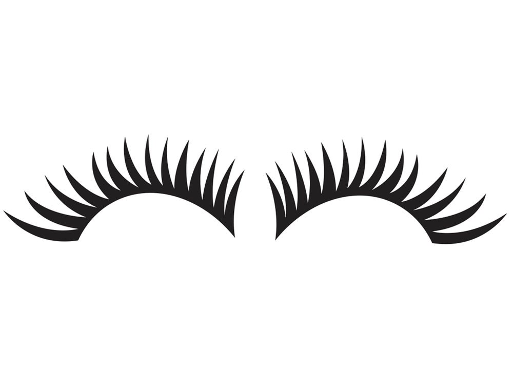 Headlight Eyelash Set 1 Vinyl Decal VEH ML6 5 By Stickeesbiz