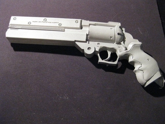Items similar to VASH The Stampede Trigun Revolver Prop Replica Kit gun ...