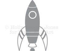 Unique rocket ship decal related items | Etsy