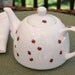 Ladybug Party Hand Painted Tea Pot by SerendipityCrafts on Etsy