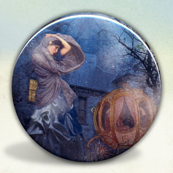 Cinderella Fairy Tale Pocket Mirror tartx