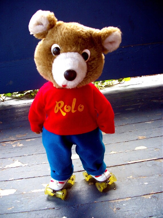 ROLO Roller Skating Teddy Bear