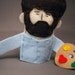 Bob Ross Finger Puppet