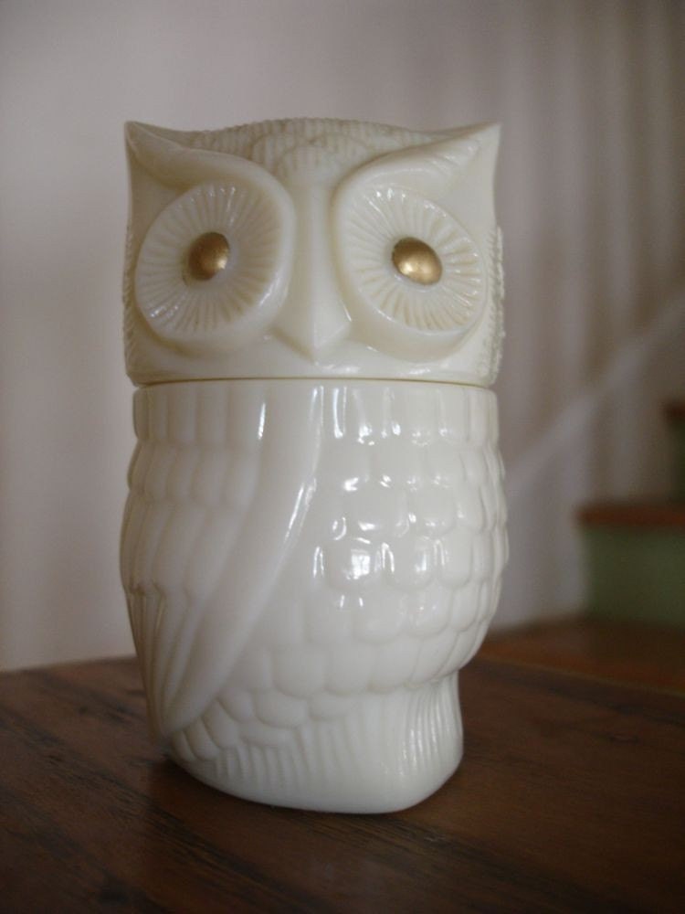 Avon Owl Perfume Bottle