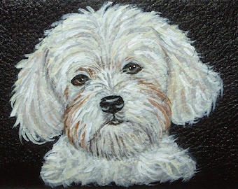 Havanese dog art | Etsy
