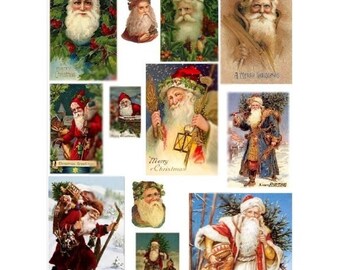 Old fashioned santa | Etsy