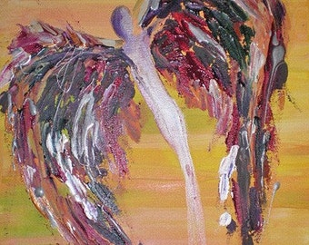 Surreal angel art | Etsy