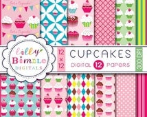 Popular items for cupcake papers on Etsy