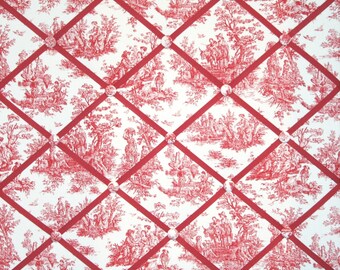 Popular items for red and white toile on Etsy