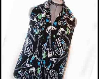 Guitar print scarf | Etsy