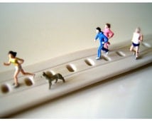 Unique miniature runner related items | Etsy