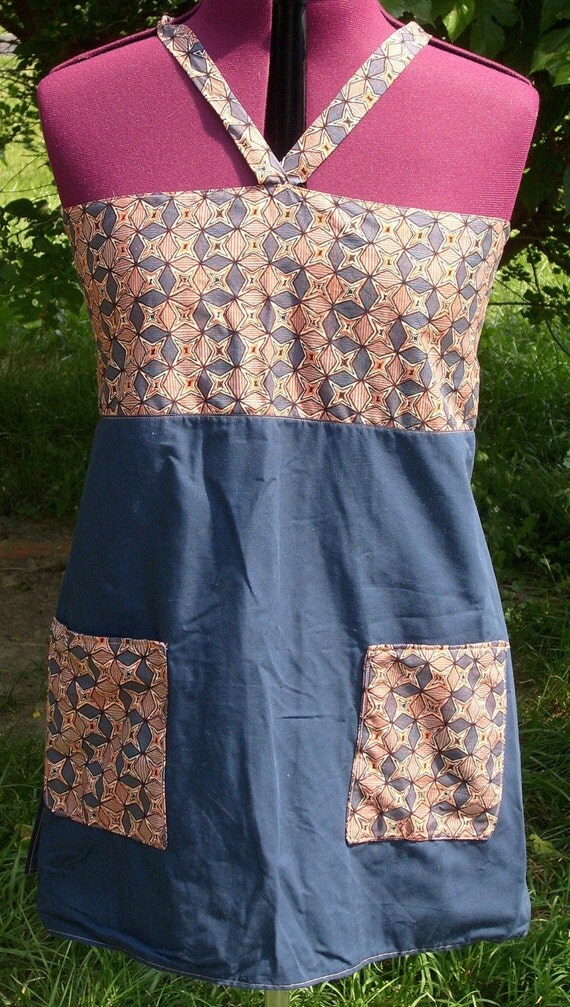 Open Back Apron Top ... Made to Order ... Completely