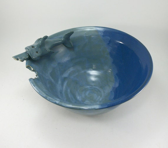 shark bowl by Rith on Etsy