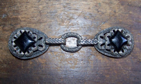 Fancy Vintage Metal Coat Cloak Clasp Punk Steampunk Goth