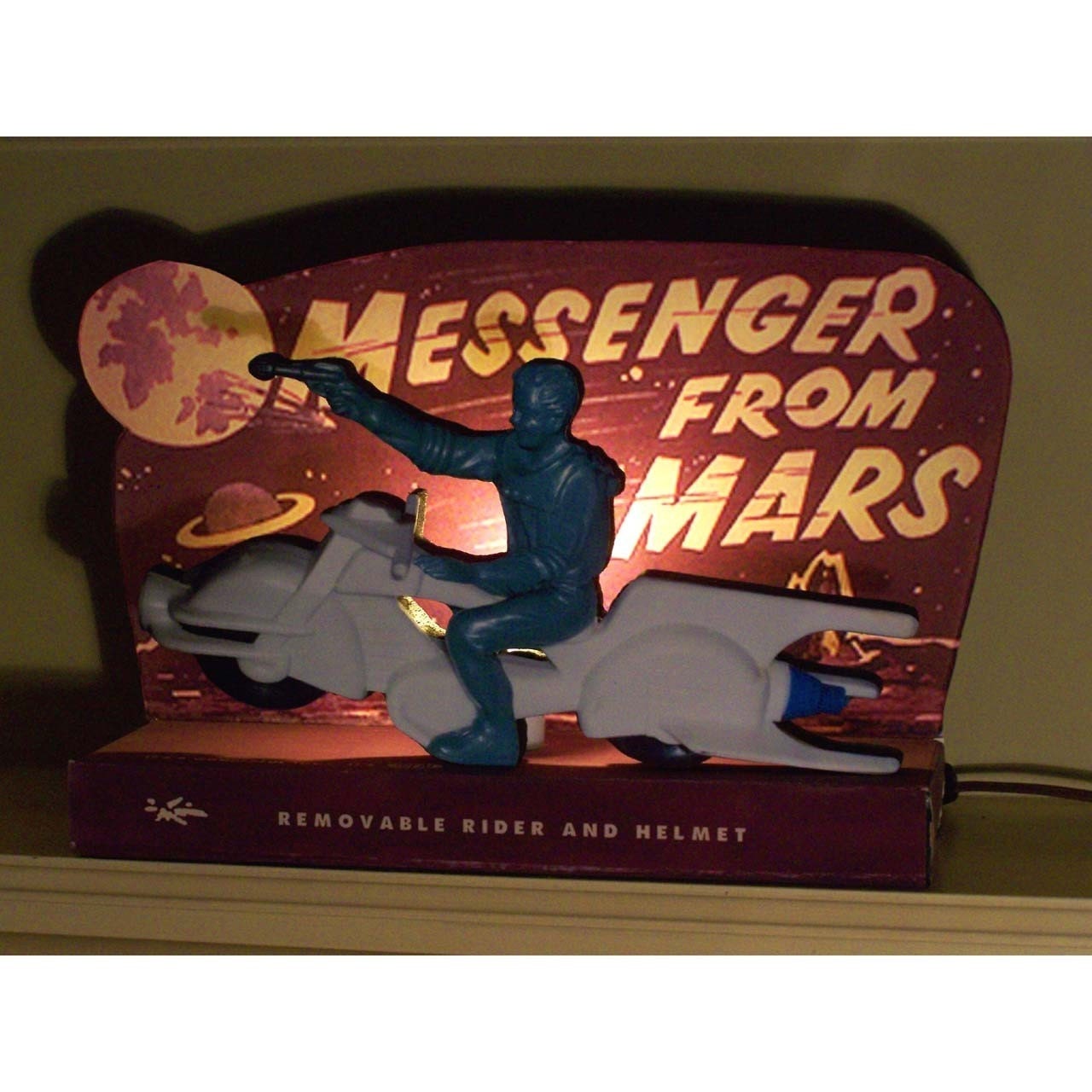 Archer Plastic Ideal Messenger From Mars Spaceman with Ray Gun