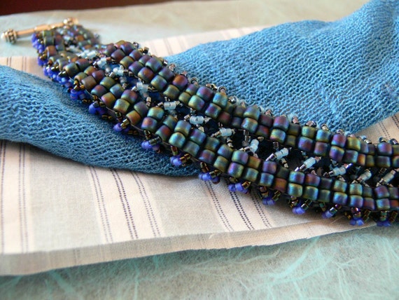 Jewelry making Kit Dual Delights Bead woven double sided