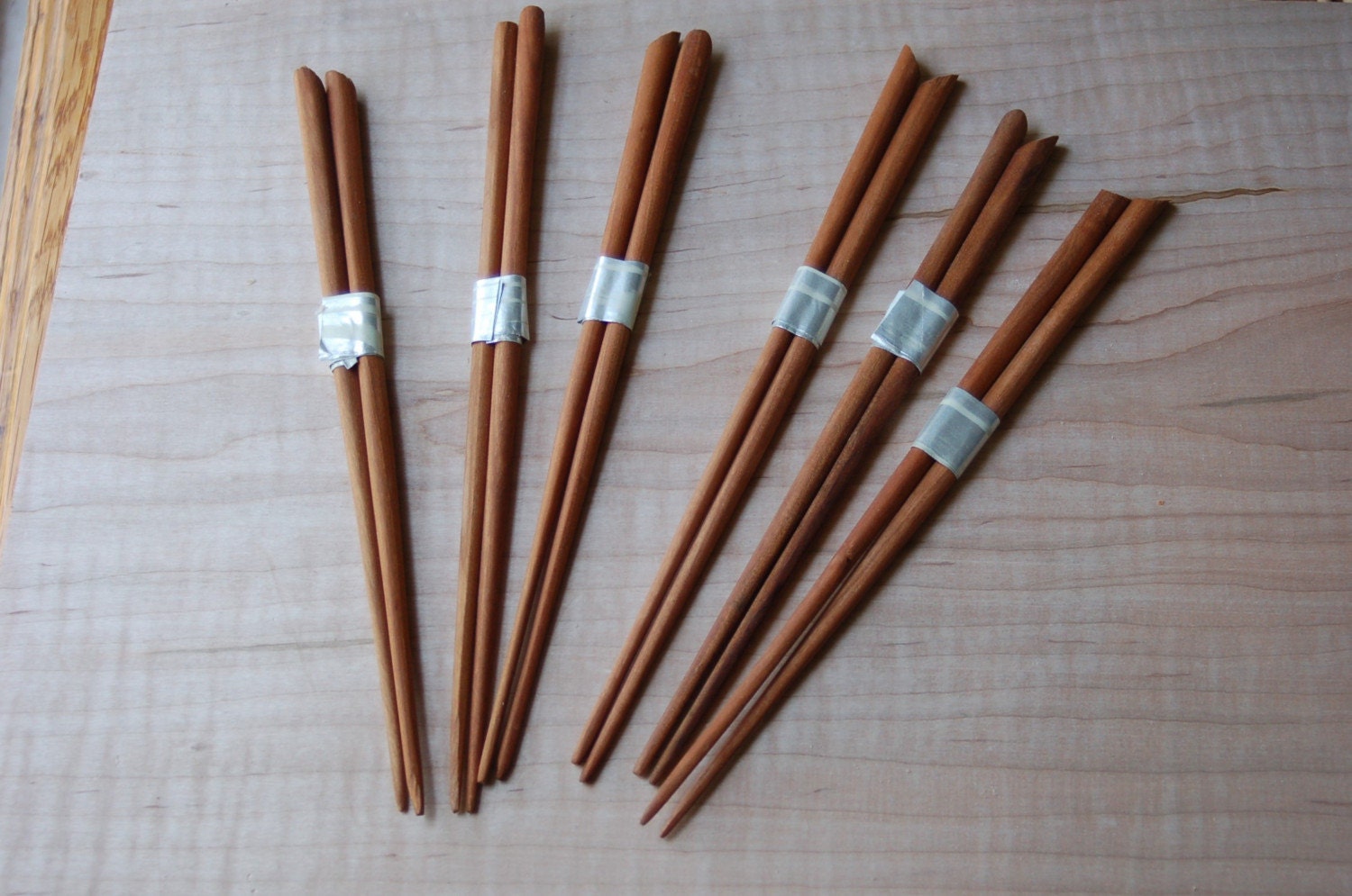 Hand-carved Cherry Chopsticks