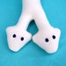 Planarian plush soft sculpture two heads by PHYLAplush on Etsy
