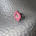 Hot Pink Eye Ring sz 7.5 by margauxlange on Etsy