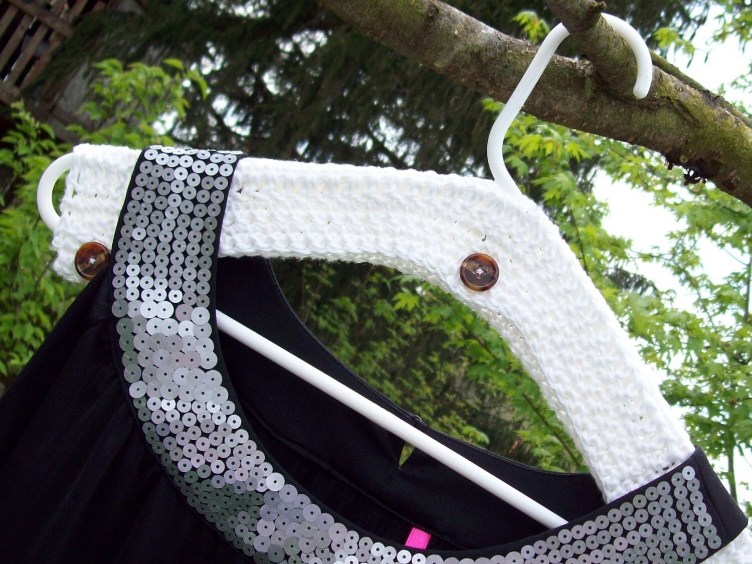 PDF Pattern for Crochet Cotton Hanger Covers