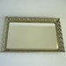 Vintage Vanity Mirror Tray Rectangular Scrolled Floral Metal