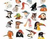 Items similar to ABC of Birds on Etsy
