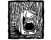 woodcuts monoprints and paintings by Chris Plummer by cplummerart