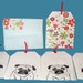 Pug Cards Hand Carved Stamps 4 Different Pugs