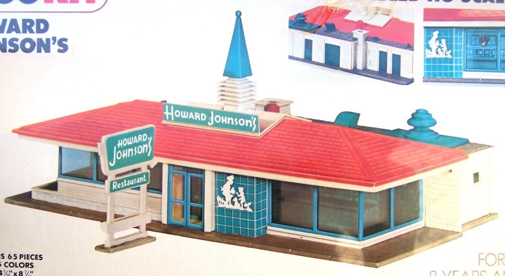 Howard Johnson's Restaurant vintage Tyco kit