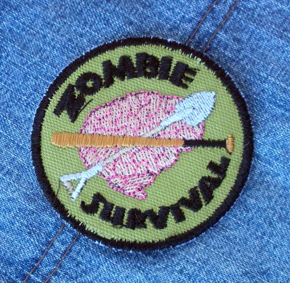Zombie Survival Iron on Patch