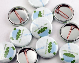 Button Pinback I Was Born a Thrift Shoppers Daughter One