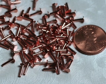 Copper brads | Etsy