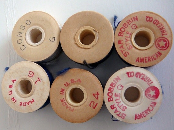 Vintage Star Conso Thread G bobbin sewing commercial fabric