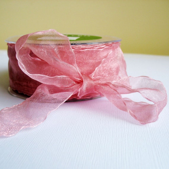 Rose Ruffle Edge Ribbon